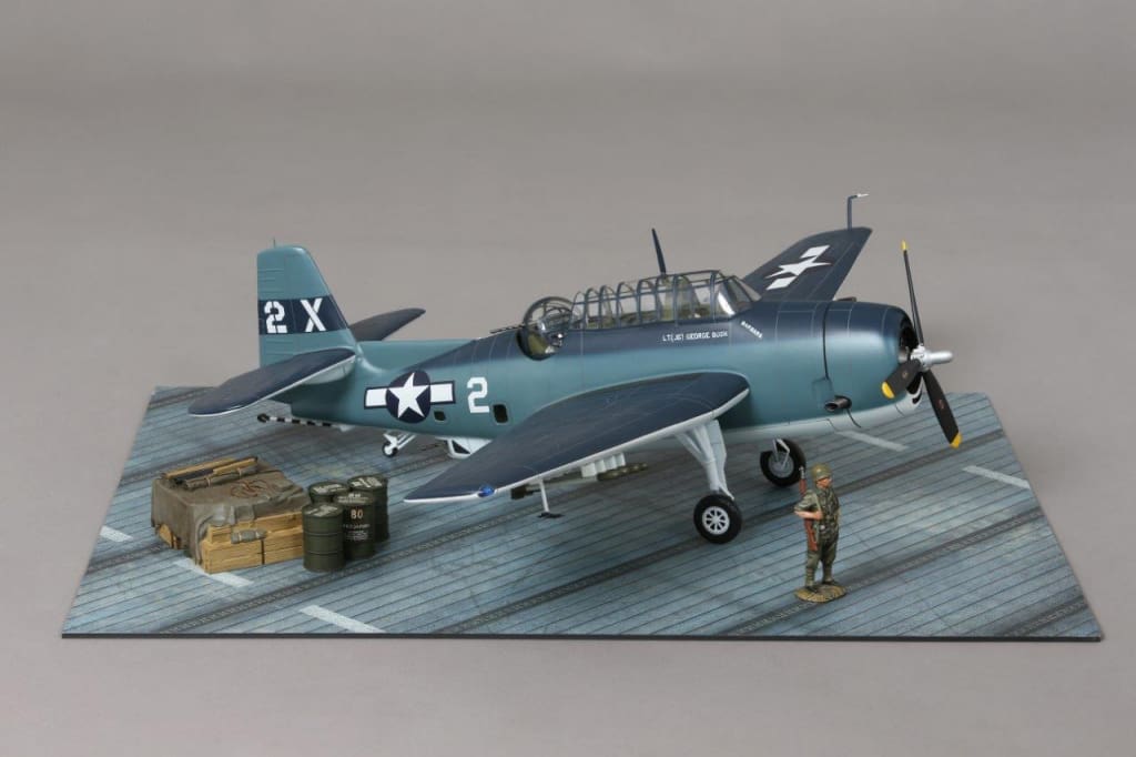 WOW306 Grumman Avenger 'George Bush' | Tom Gunn Miniatures