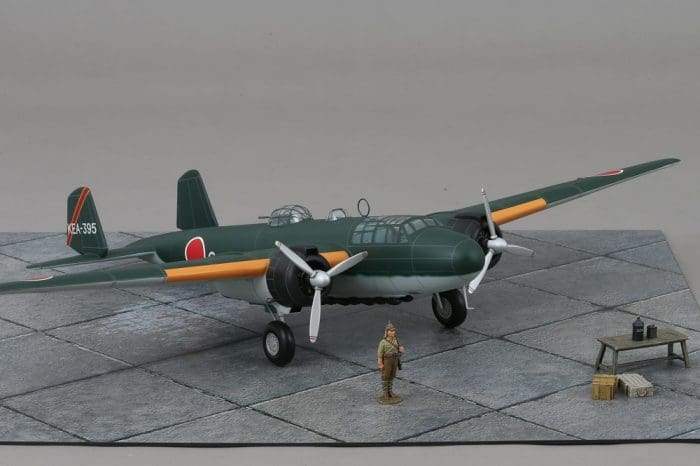 WOW345 Mitsubishi G3M Nell Bomber | Tom Gunn Miniatures
