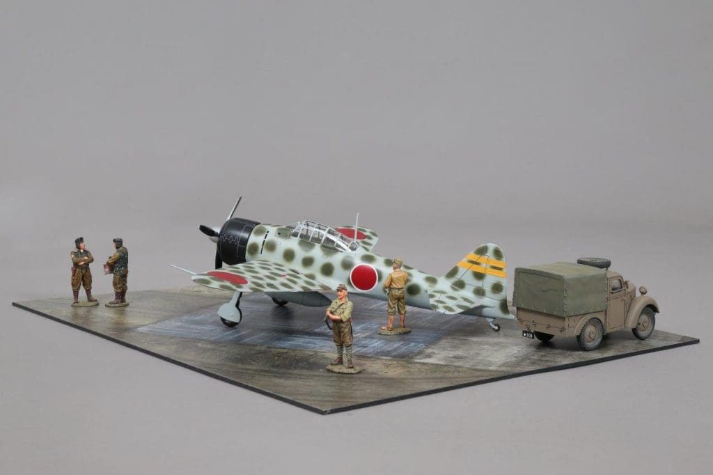 WOW361 Japanese Zero 'Mottled Camouflage' | Tom Gunn Miniatures